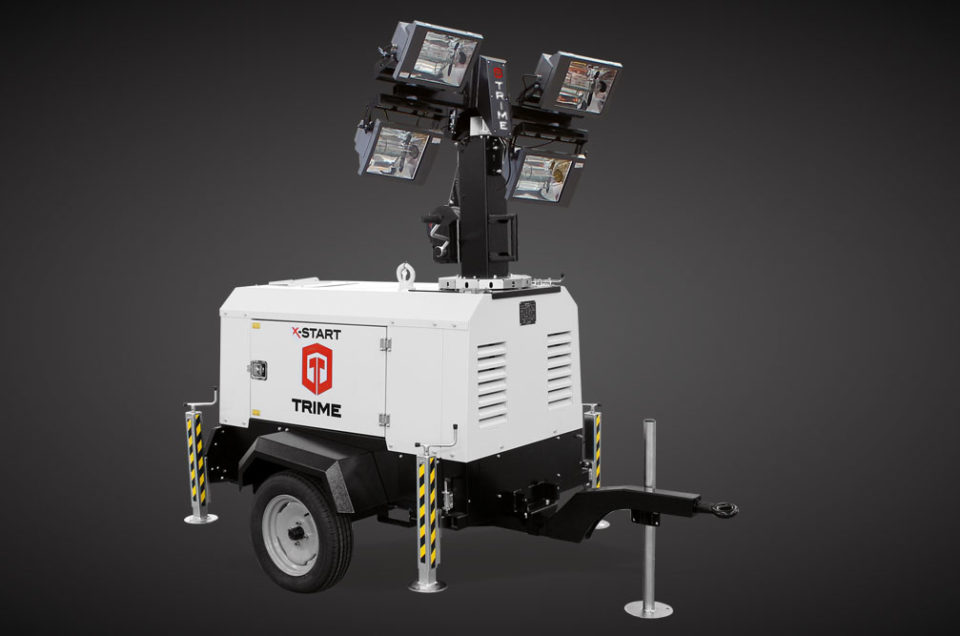 X-start LED lighting tower rental | GenRent | Complete Rental Services