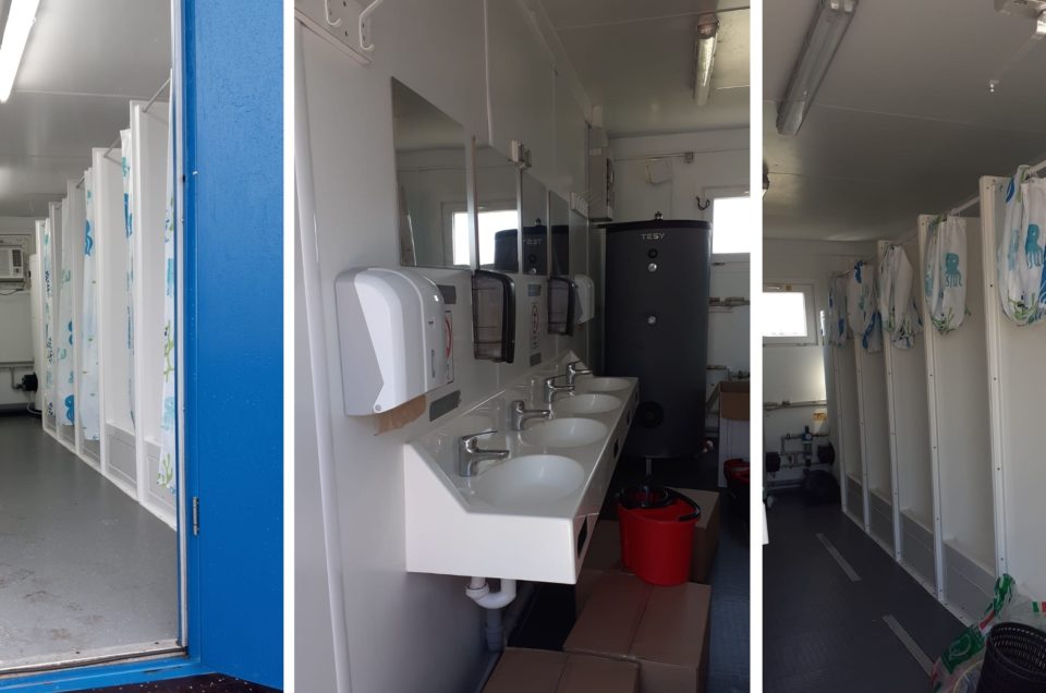 Inchirieri Containere Dus | GenRent | Container cu Dusuri de inchiriat